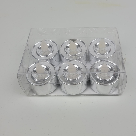ge | Accents | Silver Tealights | Poshmark
